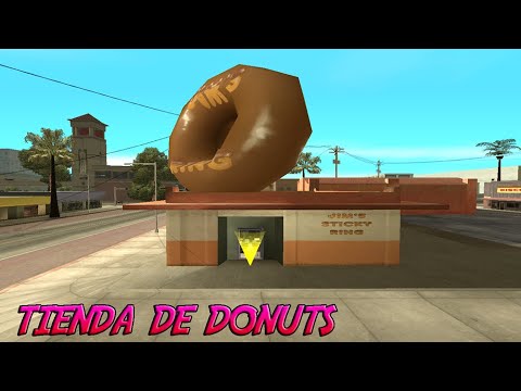 TUTORIAL Como instalar MOD DE tienda de donuts para Gta San Andreas ...