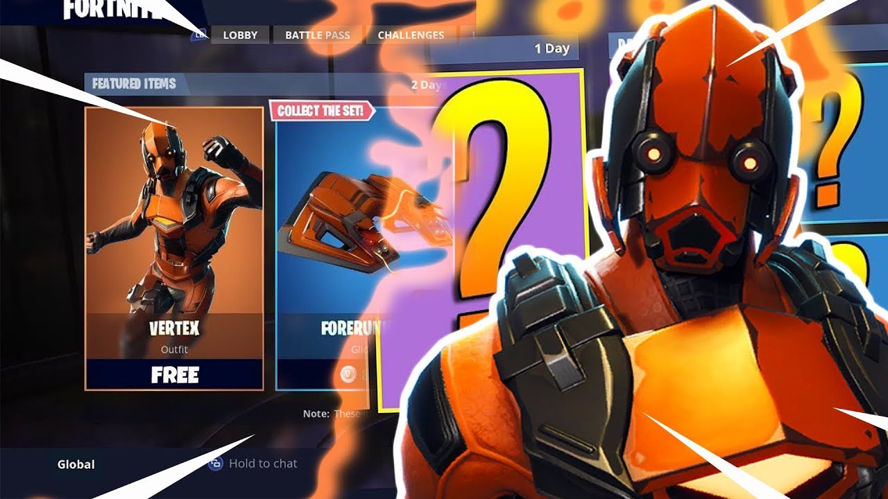 *New Vertex Skin* Fortnite ITEM SHOP RESET! (June 29TH) NEW ITEMS ...