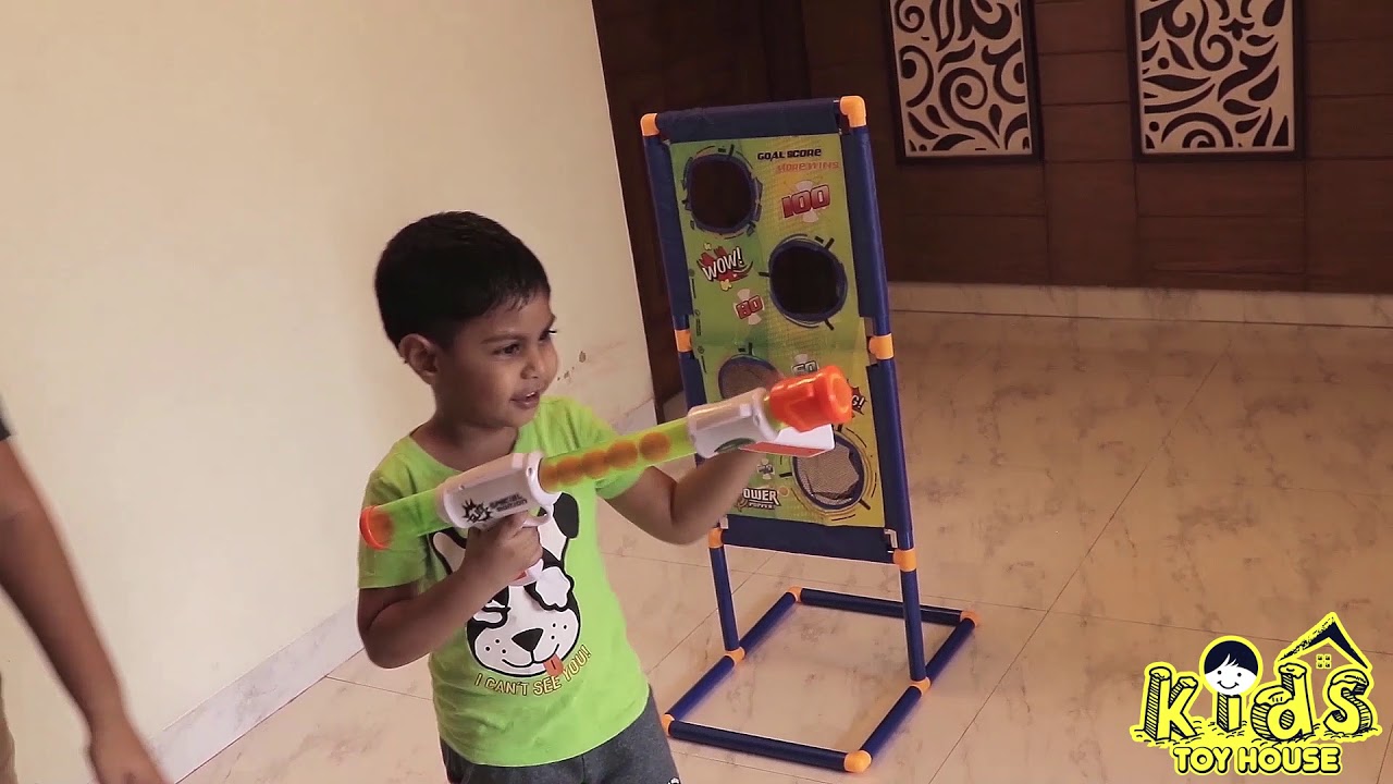 Kids Toy House | Playing with Air Popper - YouTube