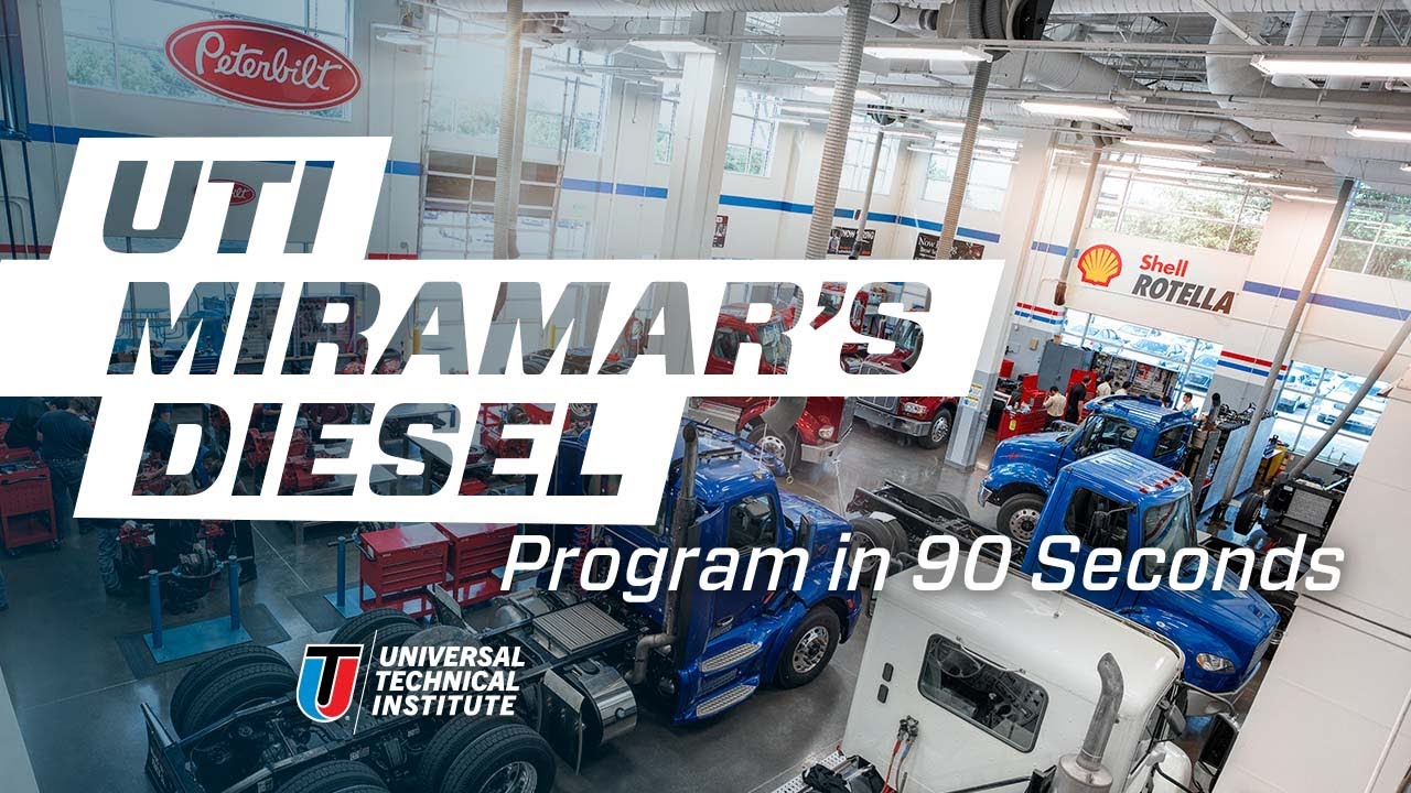 UTI Miramar’s Diesel Program in 90 Seconds - YouTube