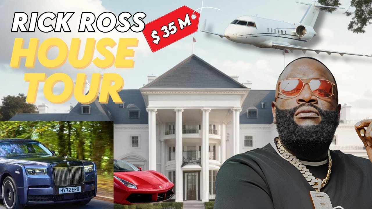 INSIDE Rick Ross's Private Jet Hangar and NEW $35 Million Star Island ...