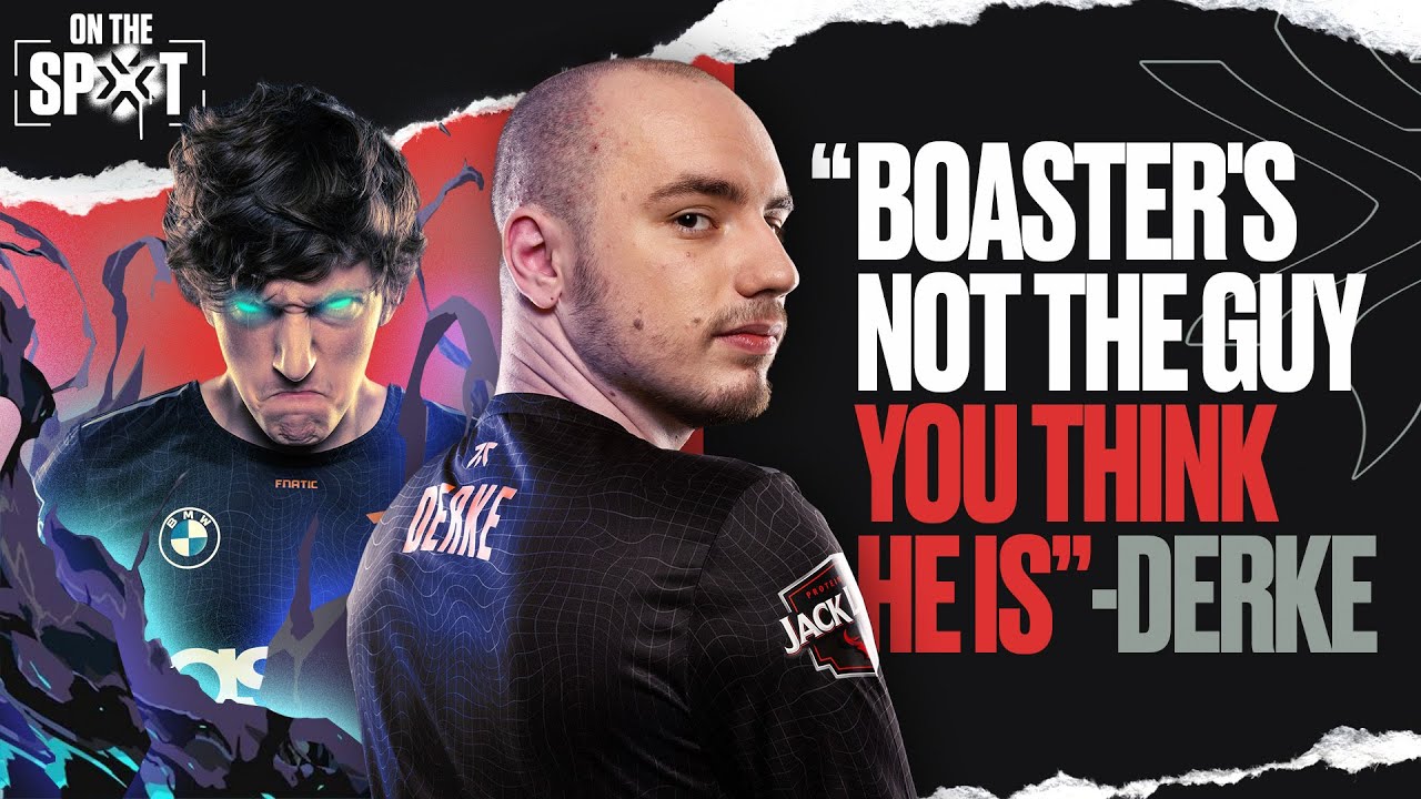FNATIC Derke、Boasterの暗黒面を暴露？ | On The Spot - YouTube
