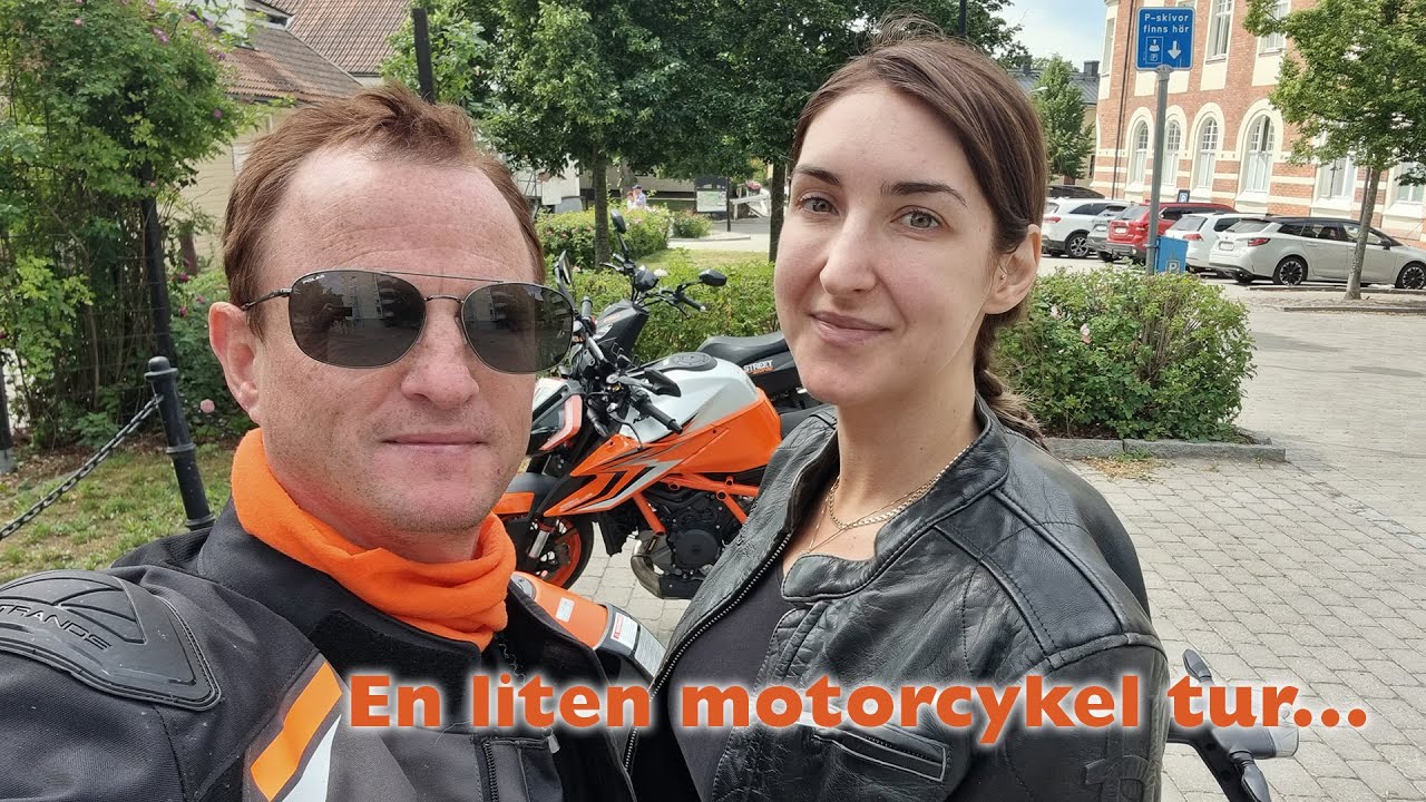 Rebecca out driving her motorcycle - YouTube