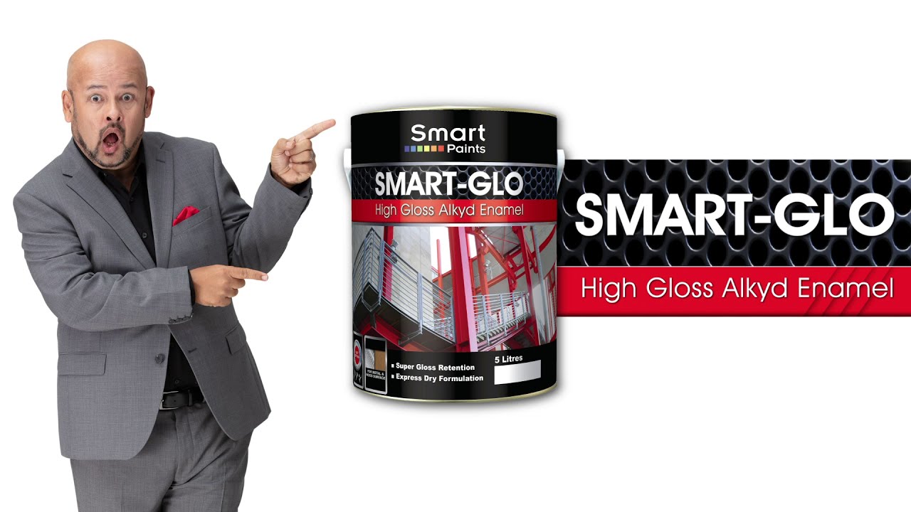 Smart Paints Smart-Glo High Gloss Alkyd Enamel - YouTube