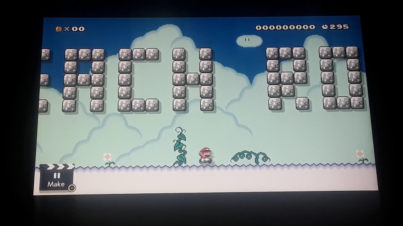 Super Mario Maker 2 - Super Mario World Sky Theme - YouTube