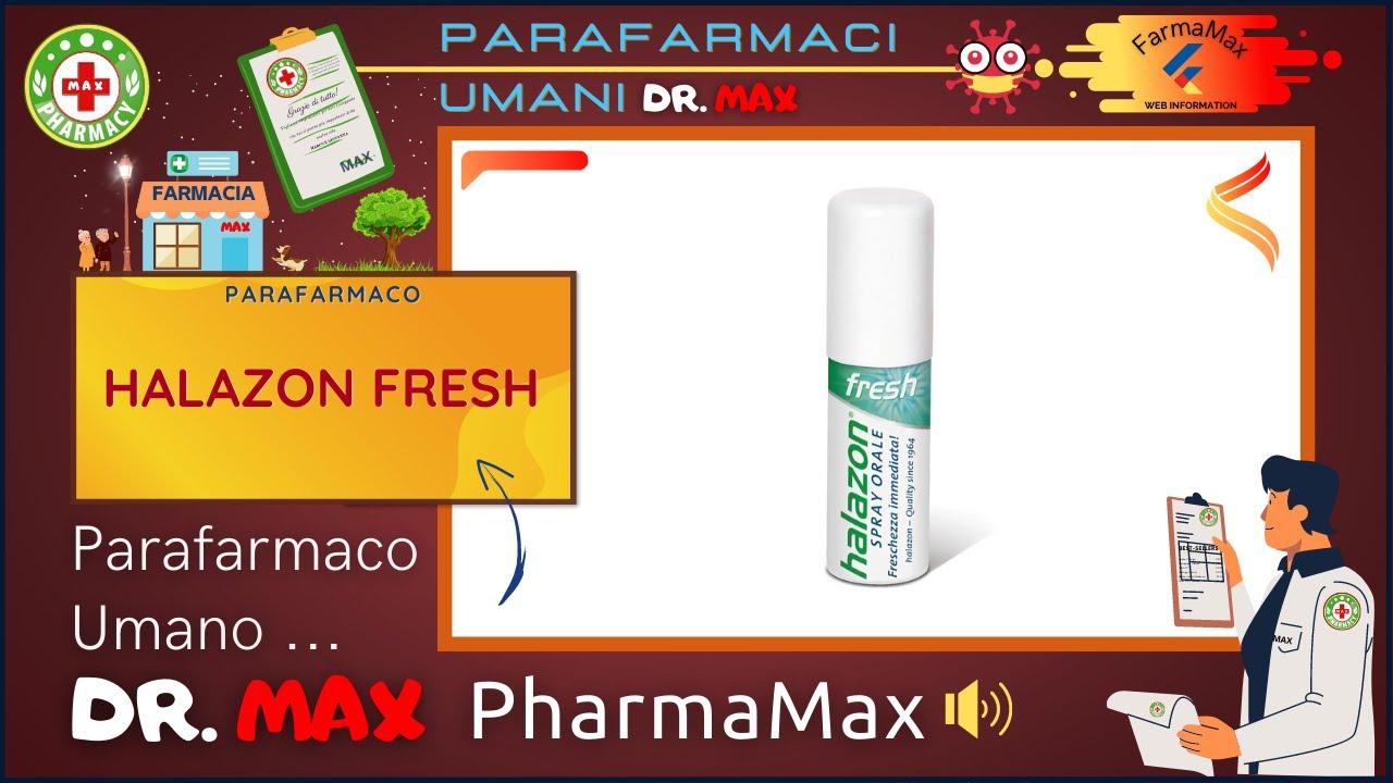 🩺 HALAZON FRESH Parafarmaco a cosa serve ? - Foglietto Illustrativo ...
