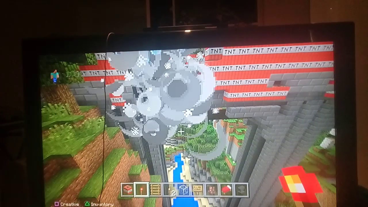 Alex Plays Minecraft: The TNT Bridge - YouTube