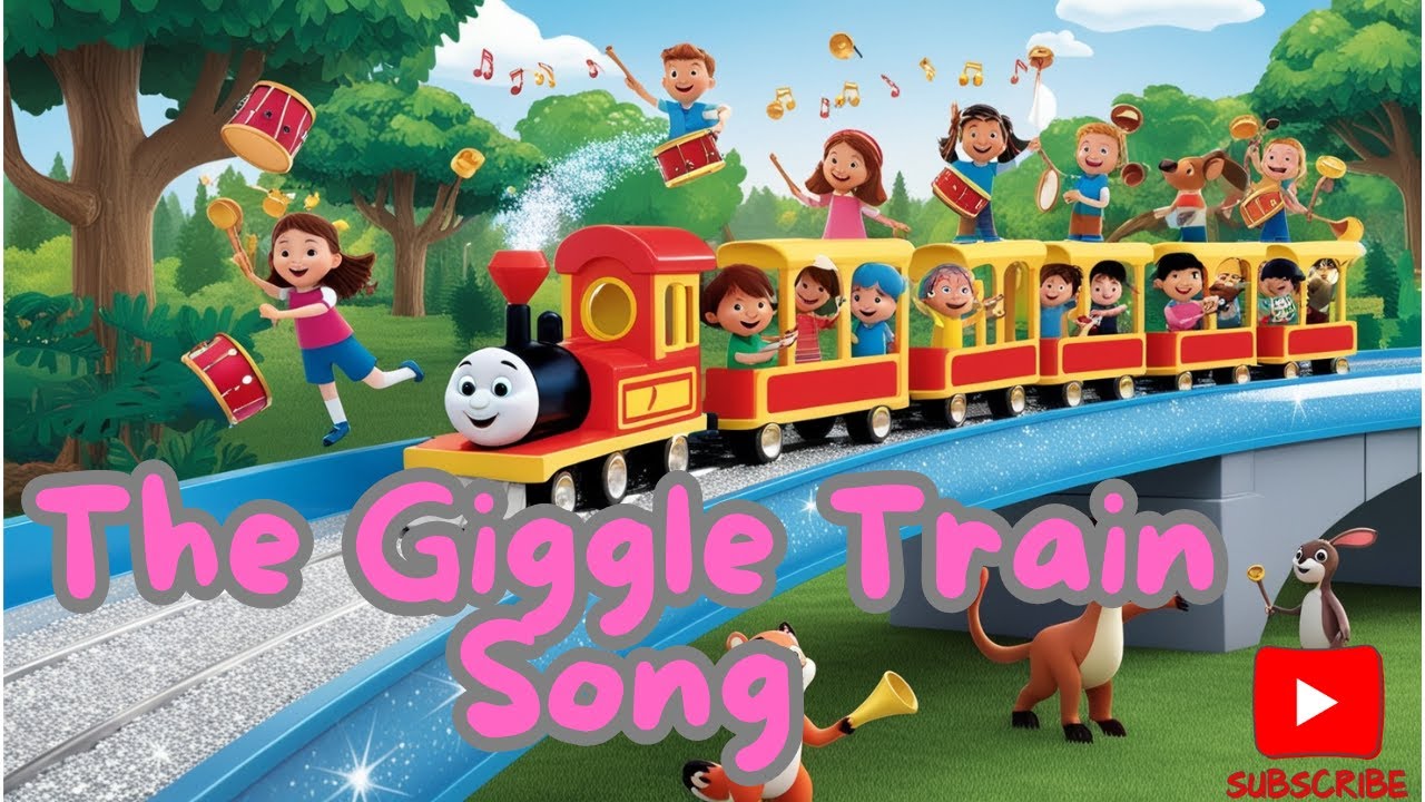 The Giggle Train Song | Kids Songs | Nursery Rhymes | Children's Music ...