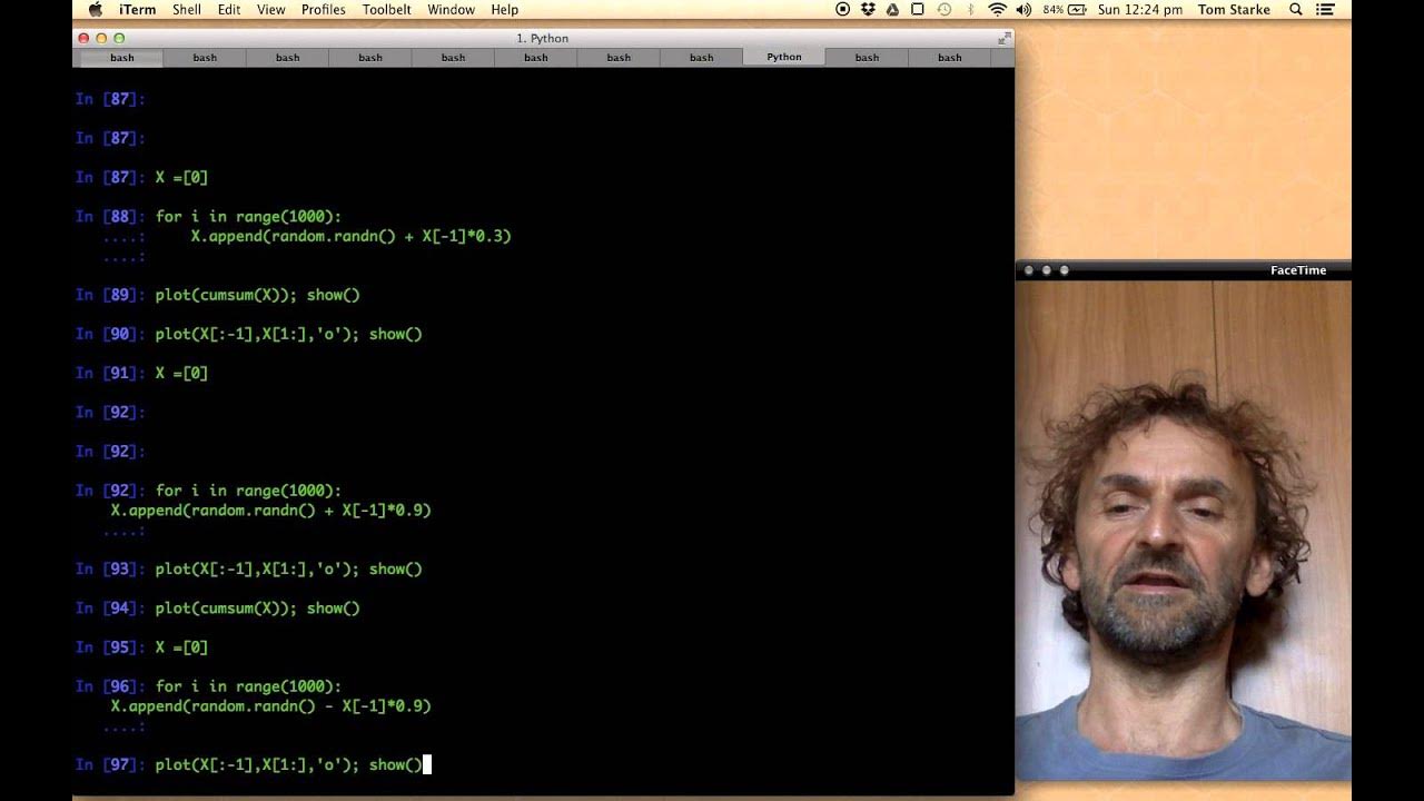 Building a Simple Autocorrelation Model in Python - YouTube