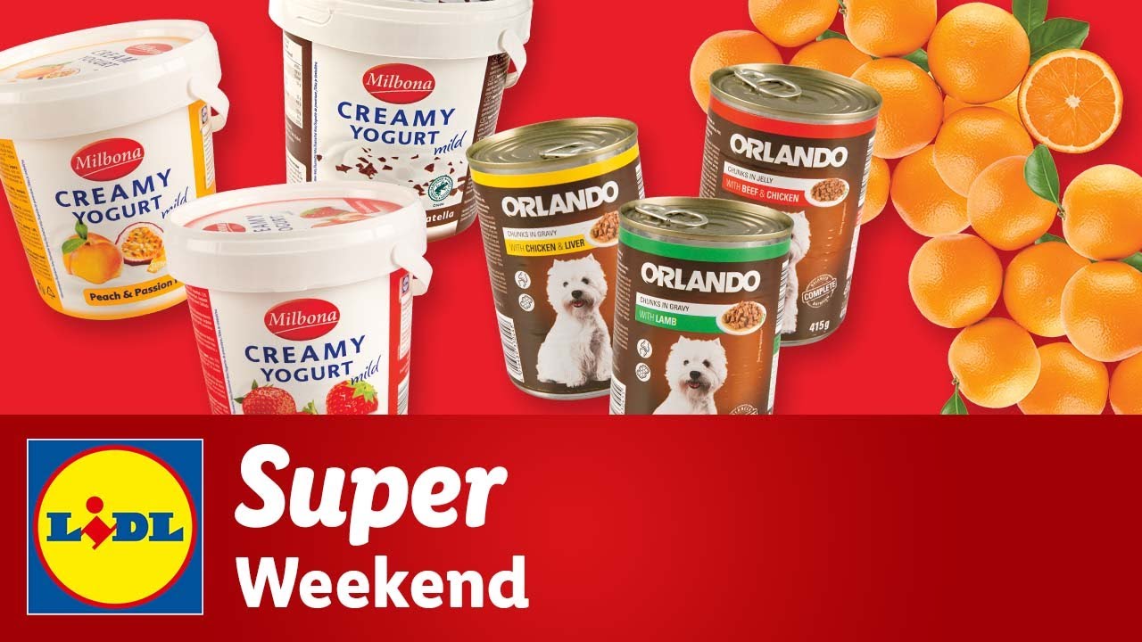 Super Weekend la Lidl • din 11 Noiembrie 2023 - YouTube