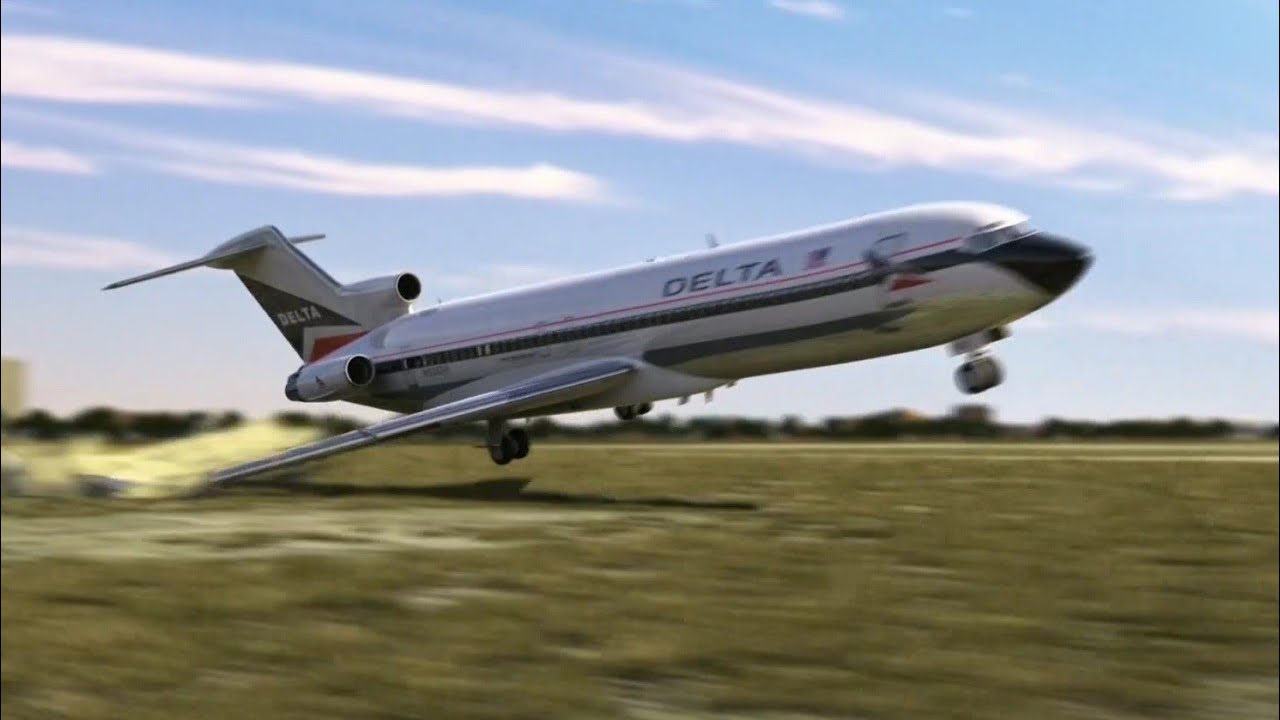 Delta Air Lines Flight 1141 - Crash Animation - YouTube