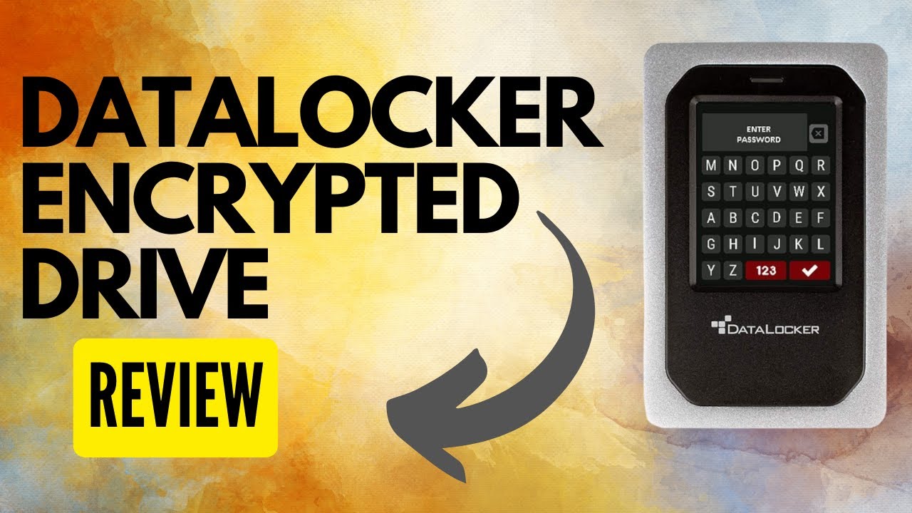 DataLocker DL4FE Encrypted Drive Review | 256-bit Encryption - YouTube