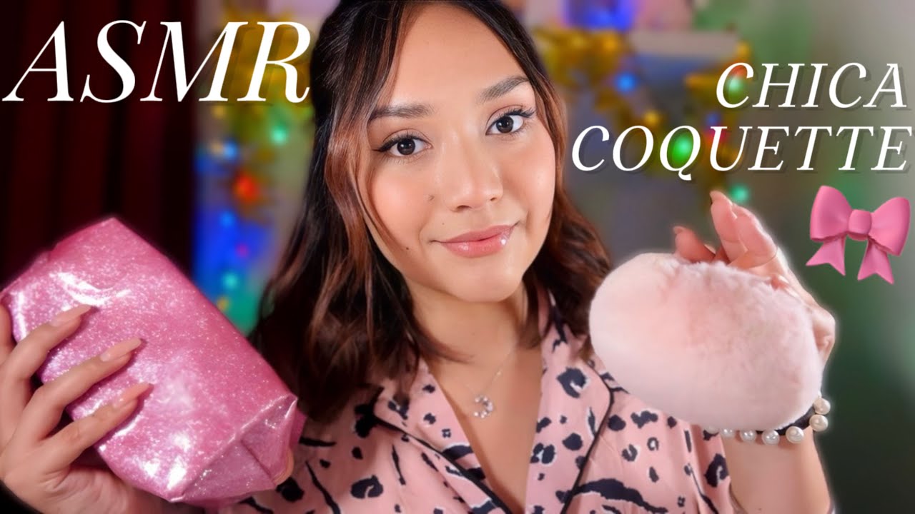 asmr CHICA COQUETTE TE PEINA Y MAQUILLA 🎀 roleplay en español | MARIA ...
