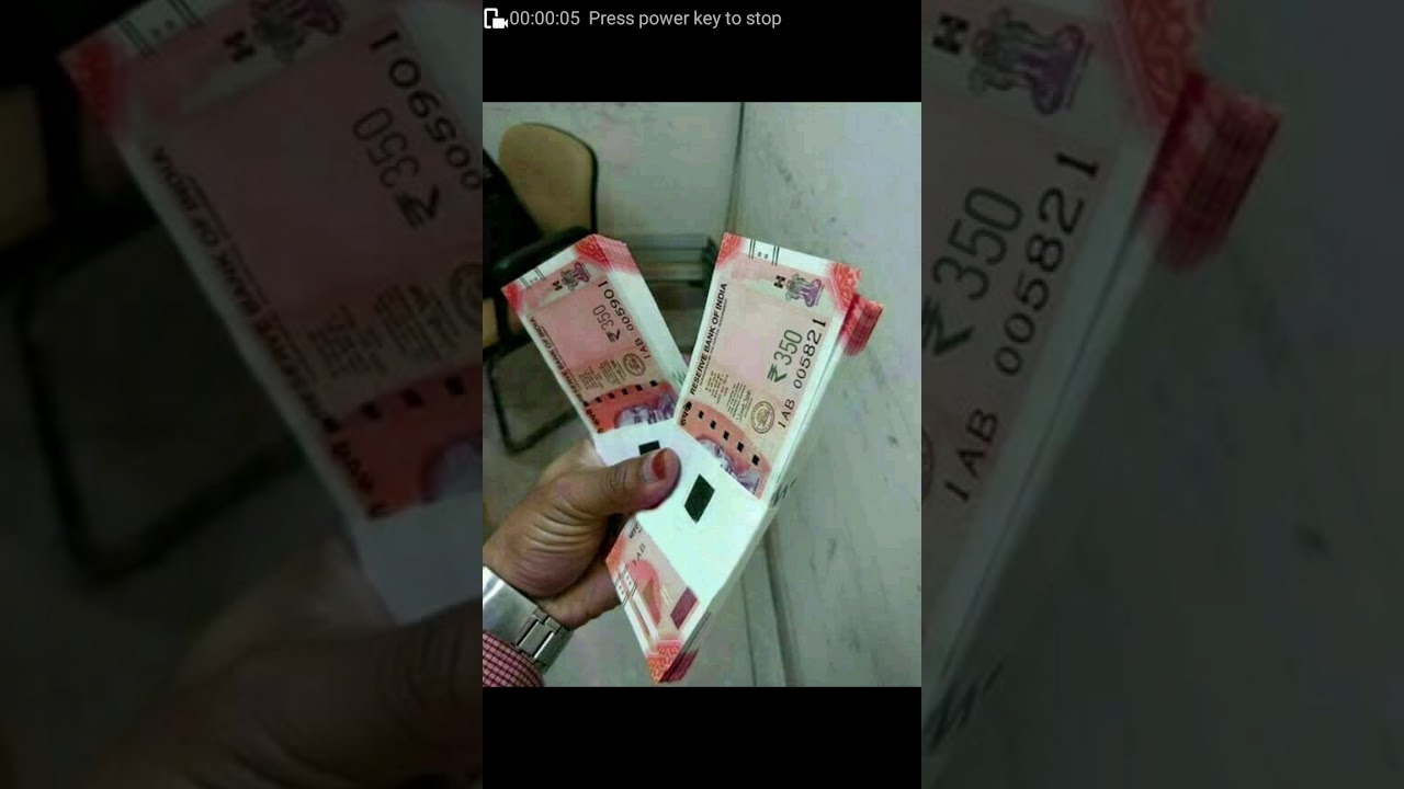 New 350 rupee note. - YouTube