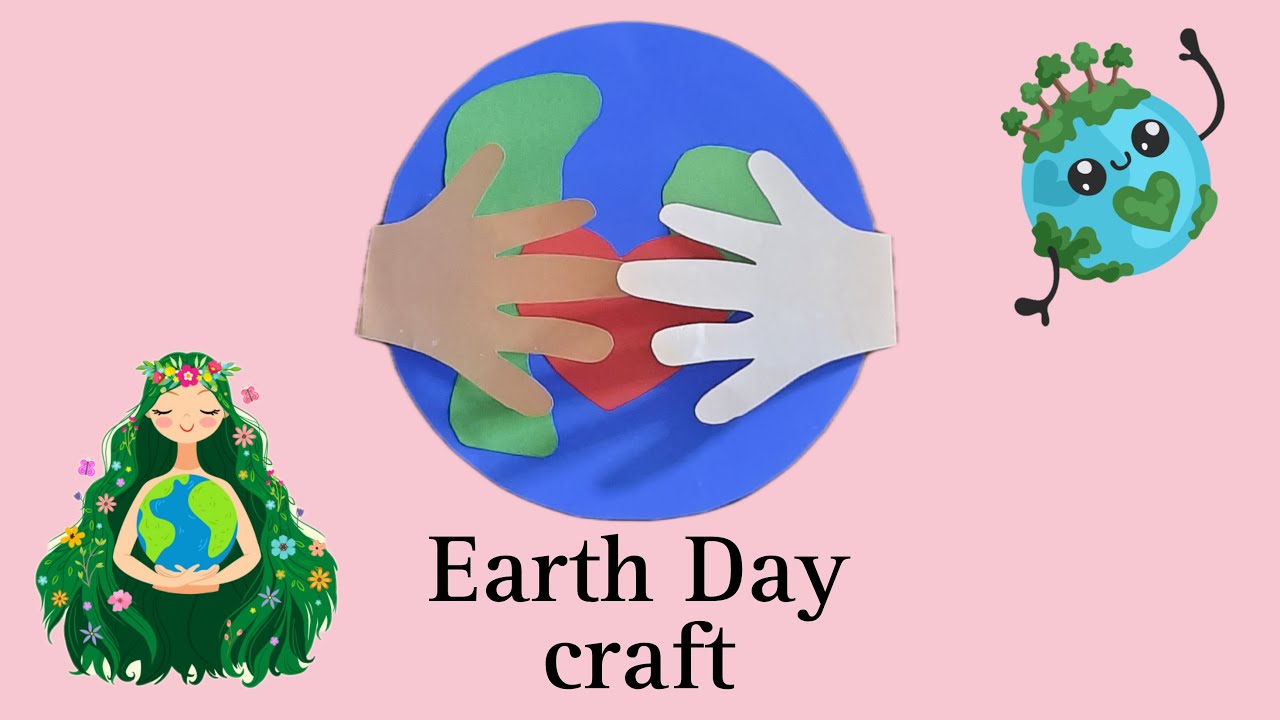 Earth Day crafts | spring kiddo paper crafts - YouTube