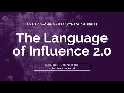 [NLP MASTERY SERIES] The Language of Influence - Day 1 Embedded Commands & Modal Operators - YouTube