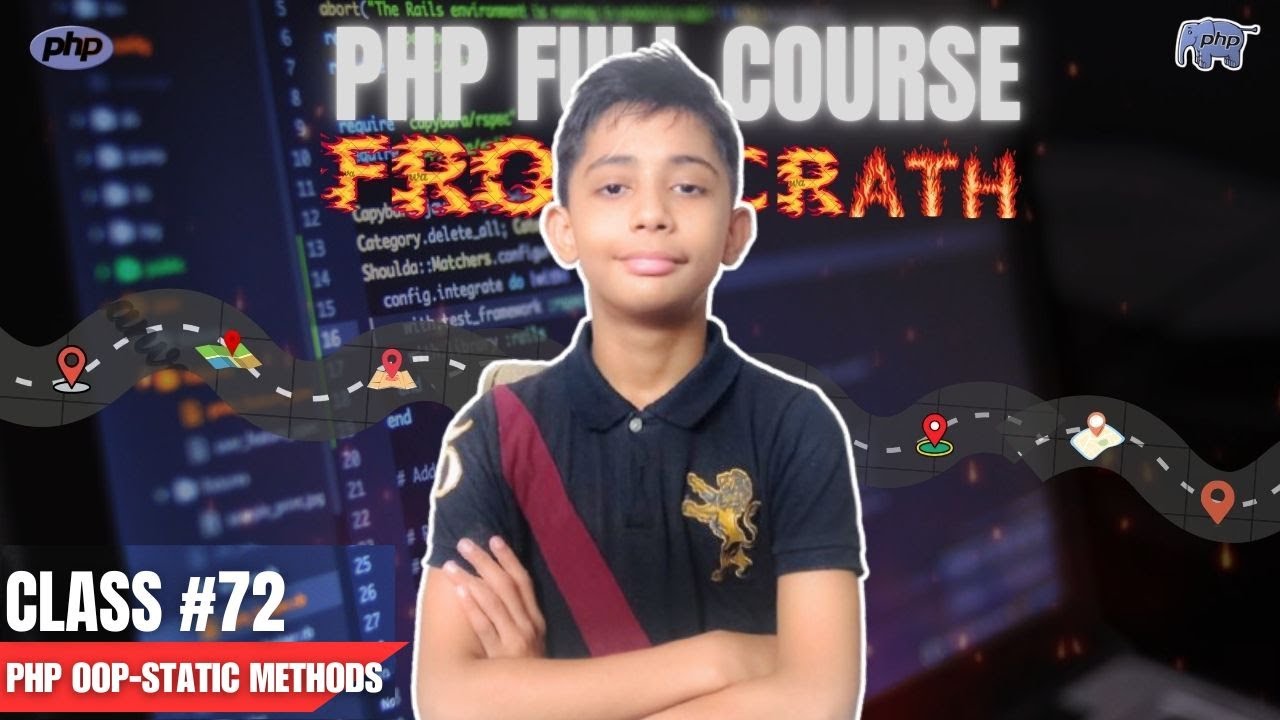 Php Oop Static Methods Php Full Course From Scratch Php Tutorial 3016