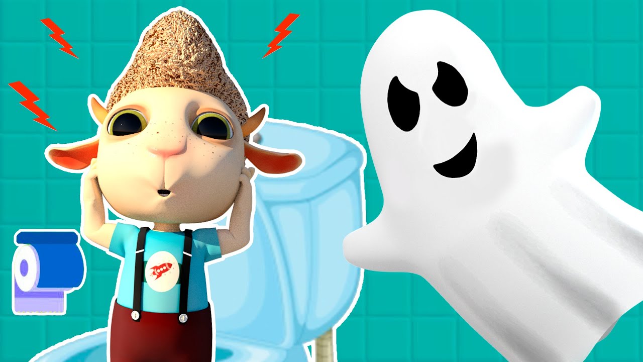 Ghost in the Bathroom | Cartoon for Kids | Dolly and Friends - YouTube