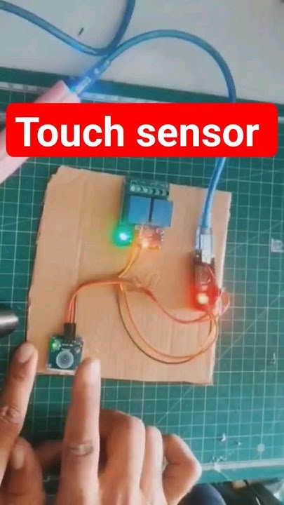 how to work touch sensor using Arduino#electronic #science #project #power #technology #diy #yt ...