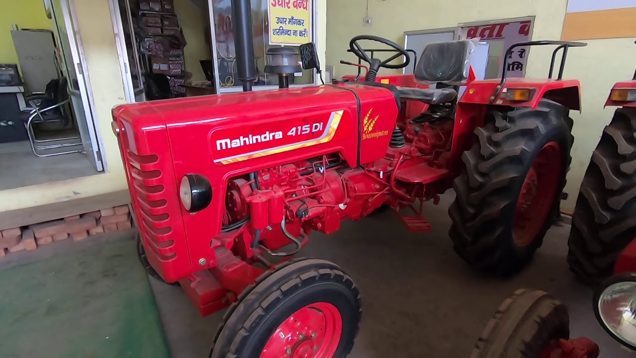 Mahindra 415 DI tractor full technical specification - YouTube