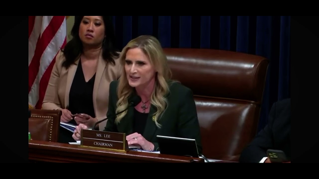 Rep. Laurel Lee Question Series: Voices for the Victims Hearing - YouTube