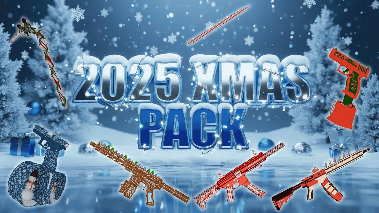 2025 XMAS PACK | FIVEM WEAPON PACK | SW3RV DESIGNS - YouTube