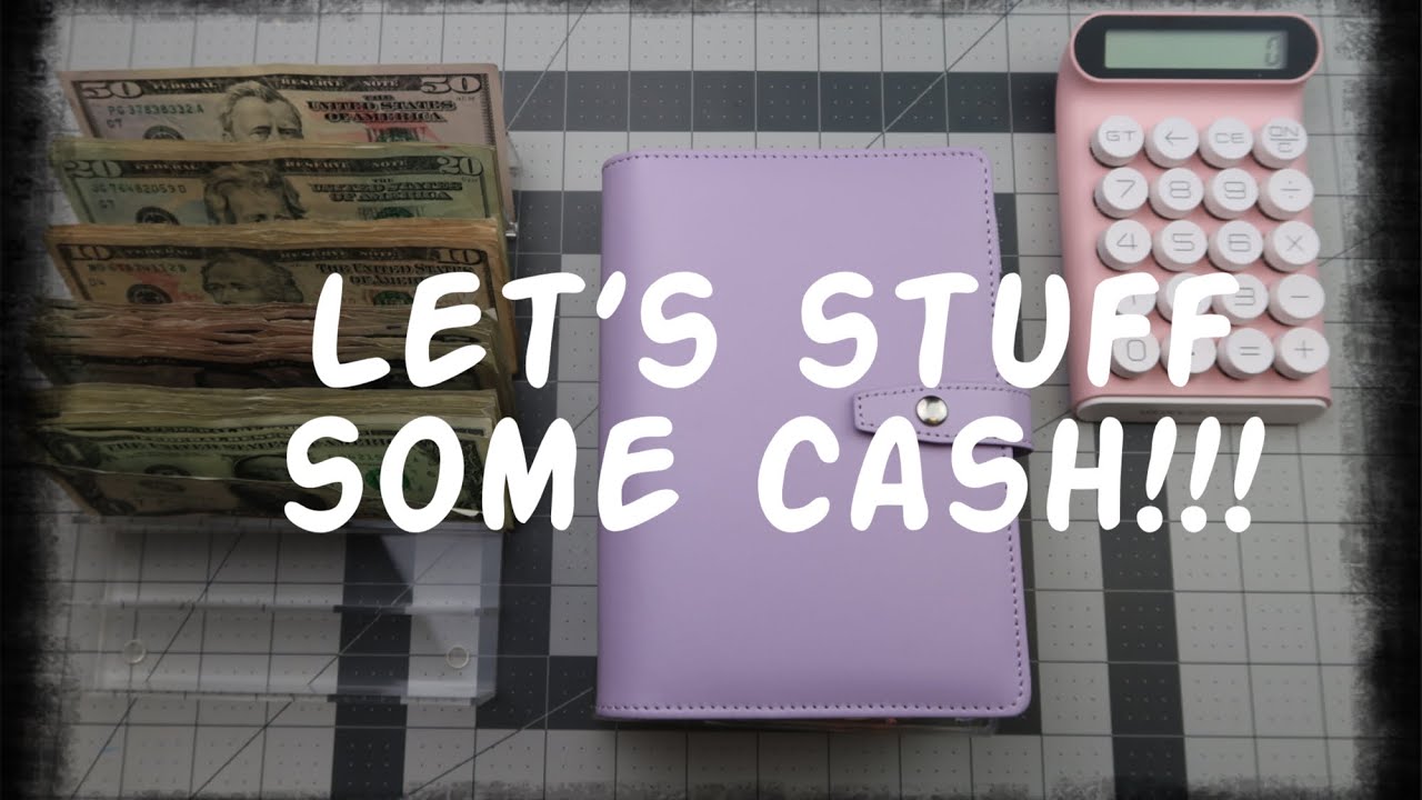 My First Cash Stuffing!! - YouTube