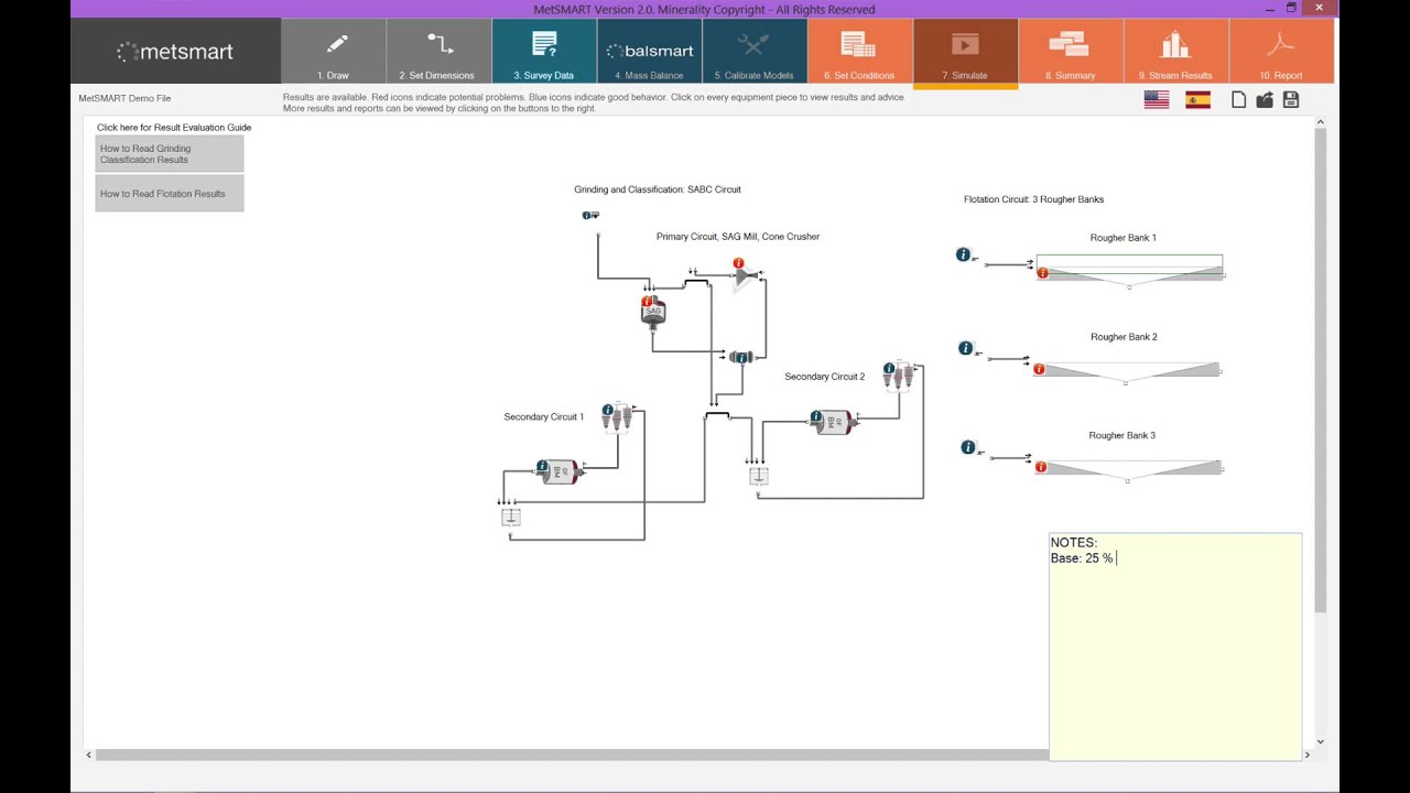 Exercise 10 in Demo: Flotation - Flow Rate Change - YouTube