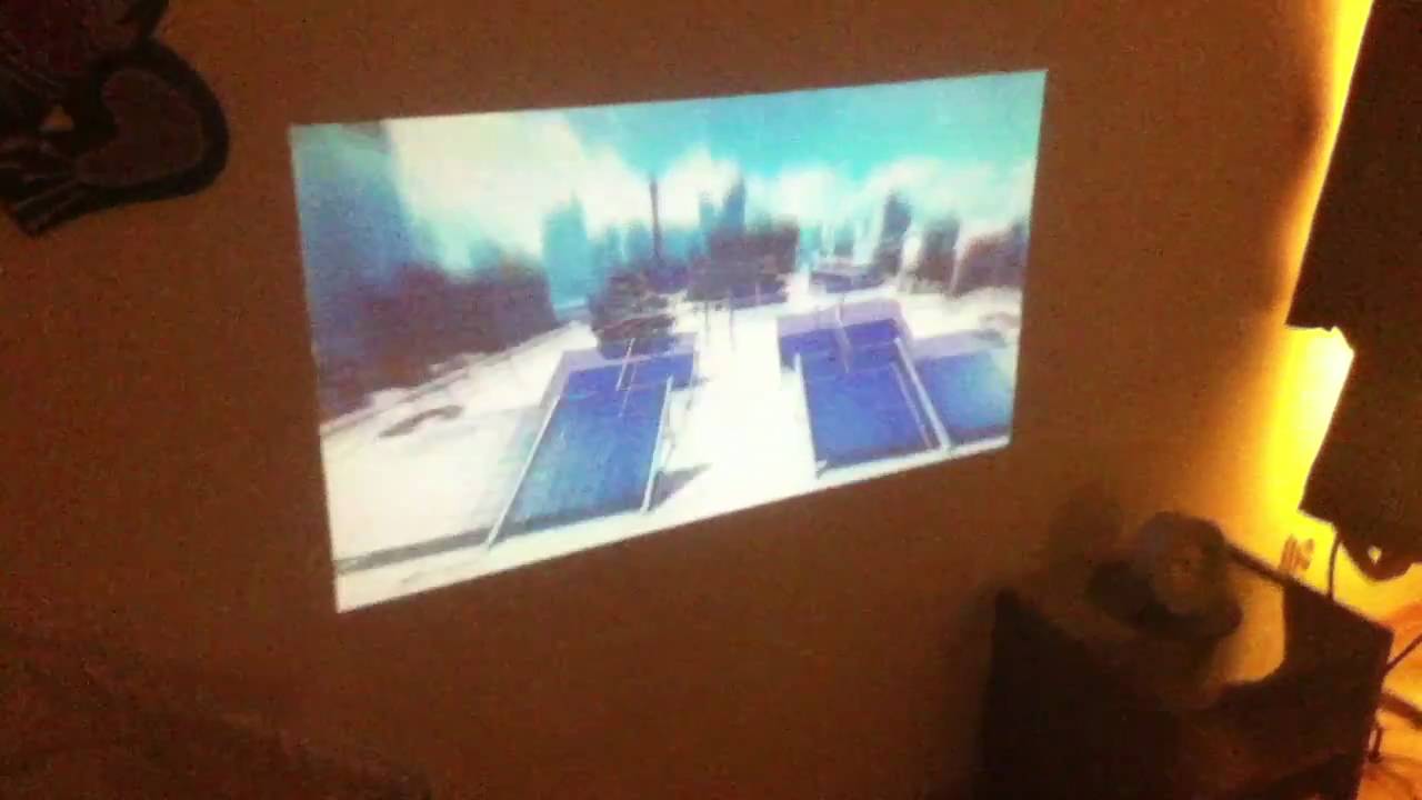 SP-H03 SAMSUNG mini PICO PROJECTOR in hd 720p short video - YouTube