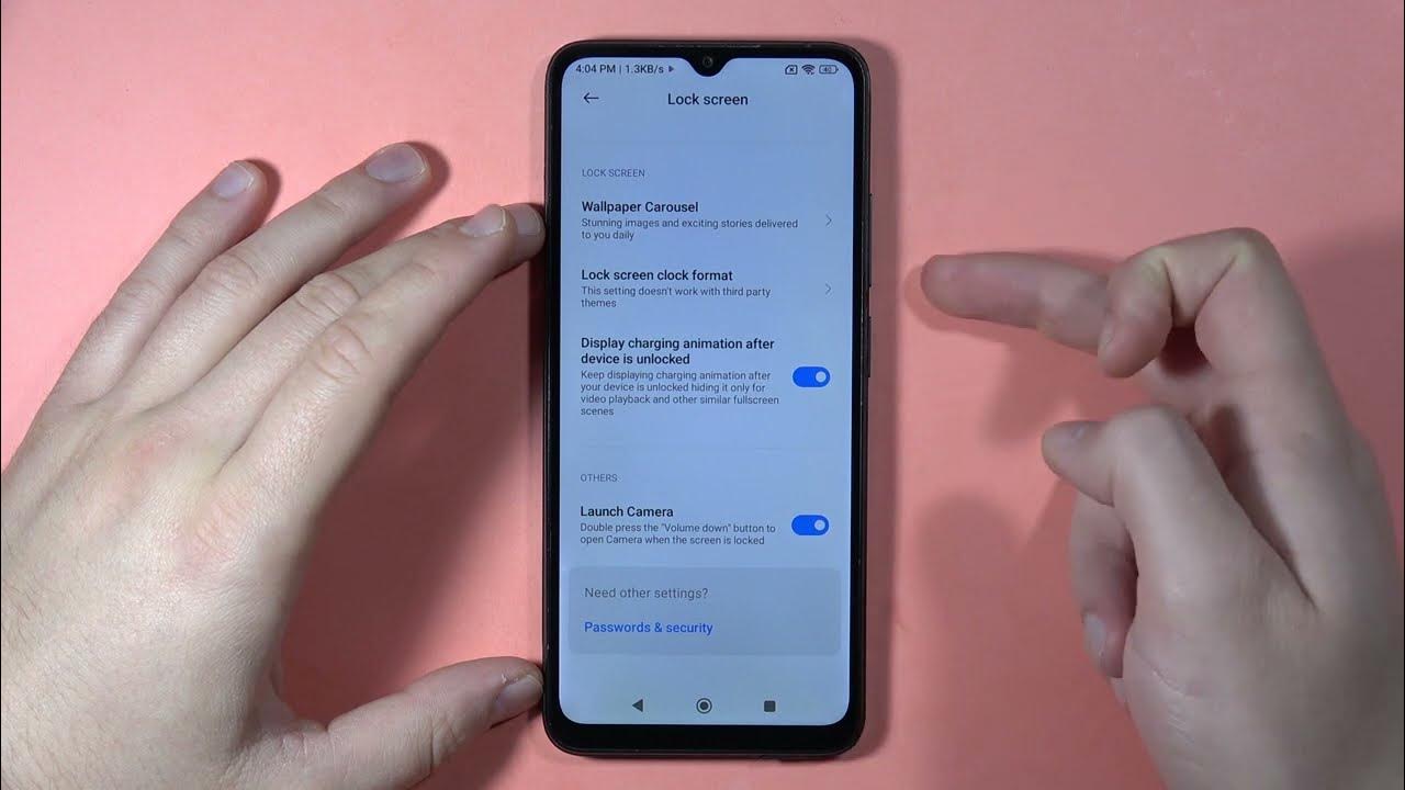 Redmi 13C: Quickly Launch Camera Gesture - YouTube