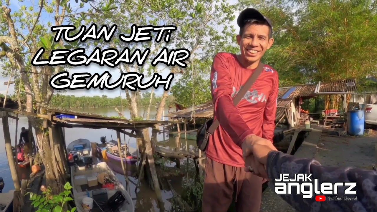 Udang Galah Kasar Sepit Biru || Jeti Legaran Air Gemuruh Tidak ...