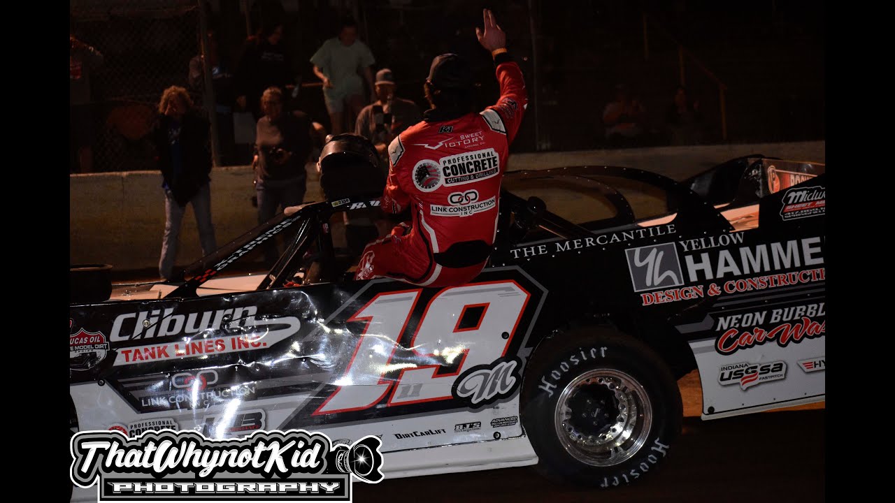 Hometown Hero SPENCER HUGHES finds Victory Lane! Super Late Models ...