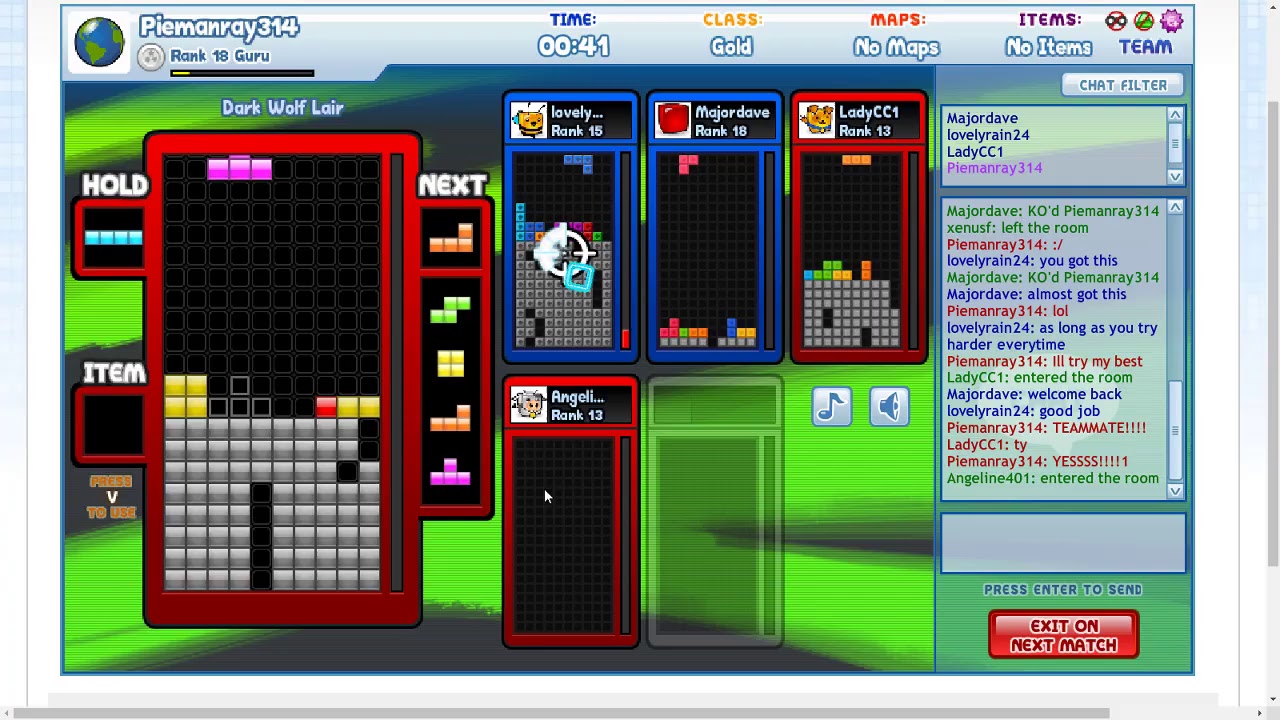 Tetris Friends Arena - YouTube