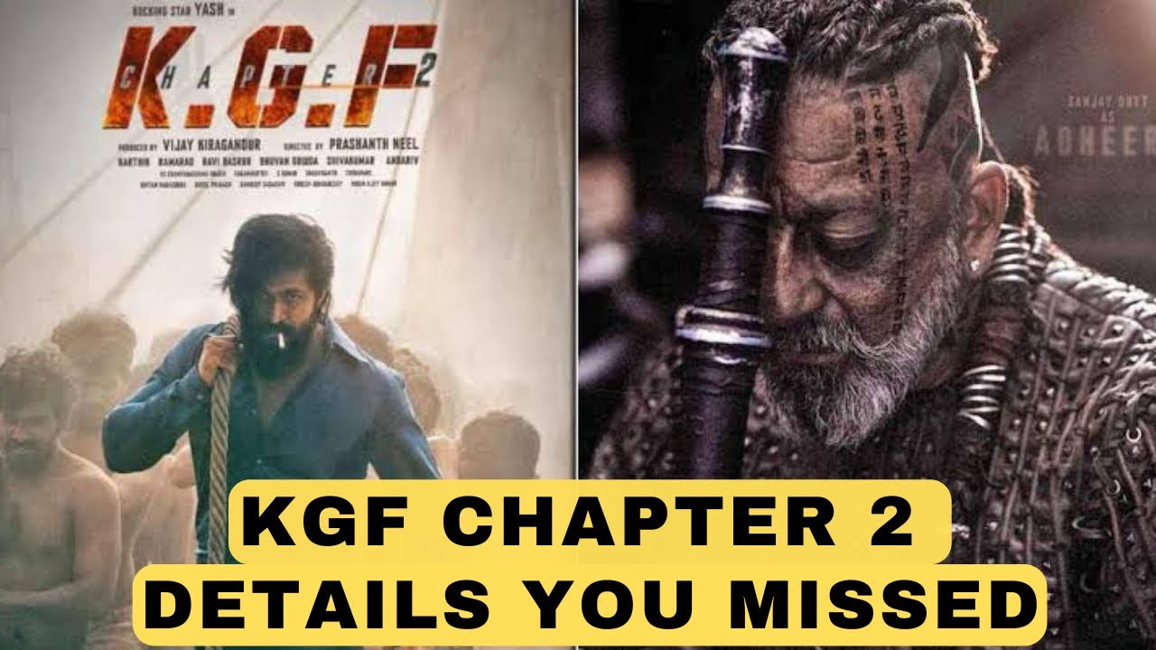 KGF ( Chapter 2 )Trailer Breakdown || The Filmyfy - YouTube