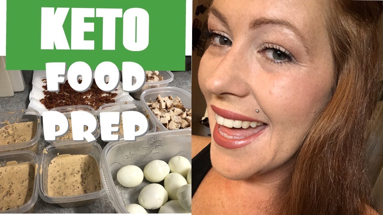 EASY KETO FOOD PREP | Weekly meal prep on keto - YouTube