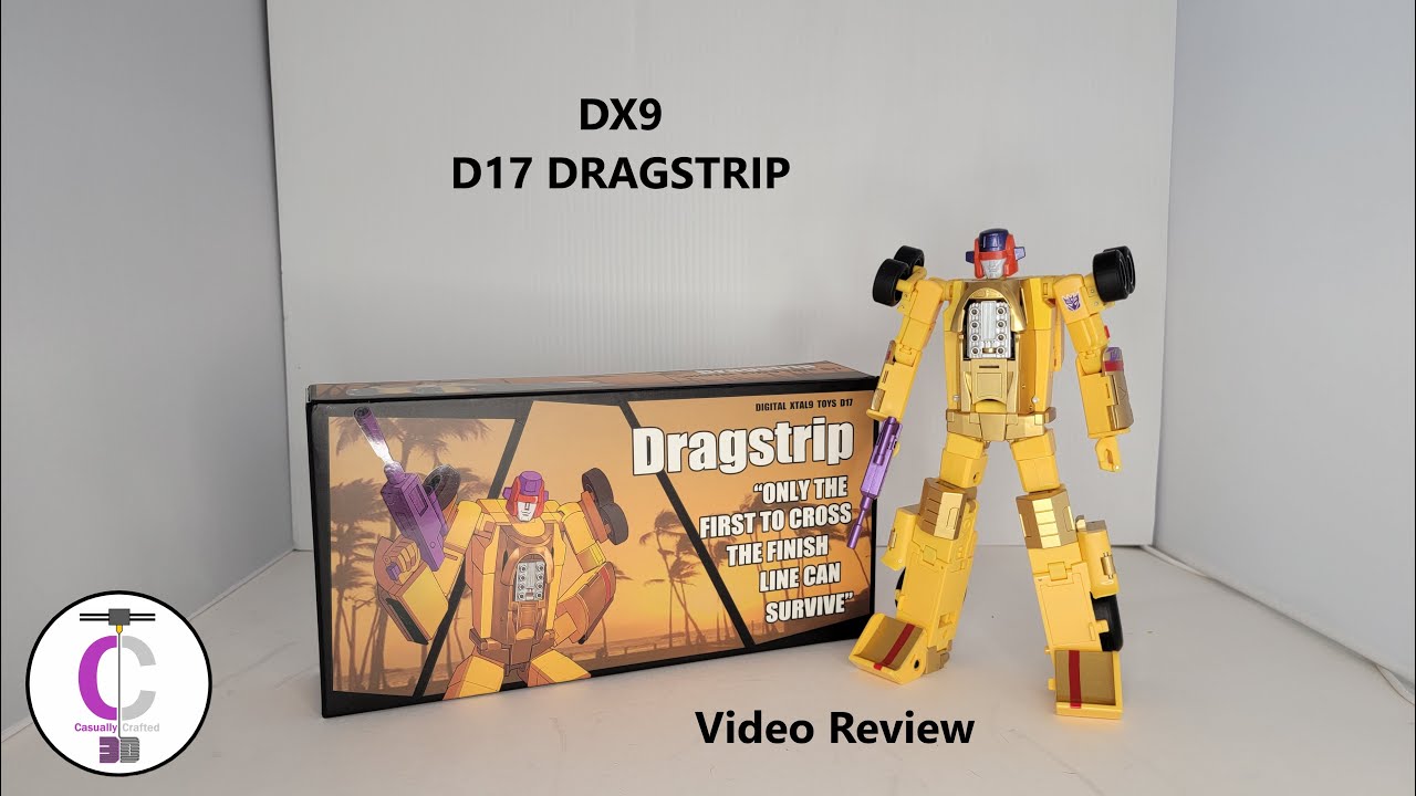 Transformers Review: Dx9 D17 Dragstrip??? (Dragstrip) - YouTube