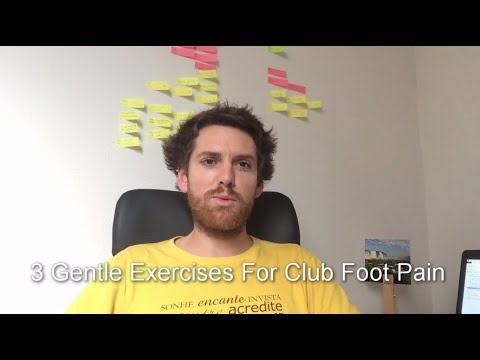 3 Gentle Exercises For Club Foot Pain - YouTube