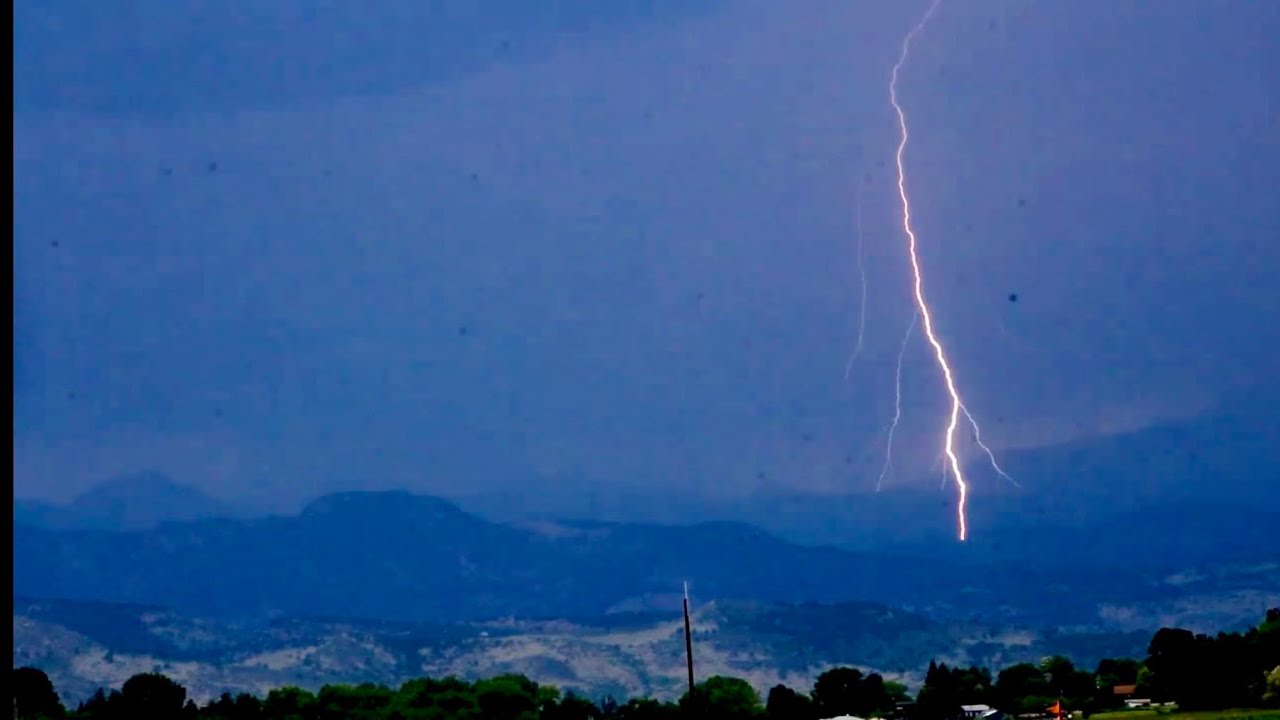 June 17 2022 CO thunderstorms. (Colorado front range lightning strikes ...