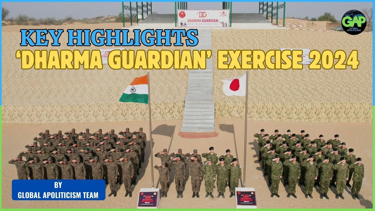 Dharma Guardian: India-Japan Joint Military Exercise | KEY HIGHLIGHTS ...