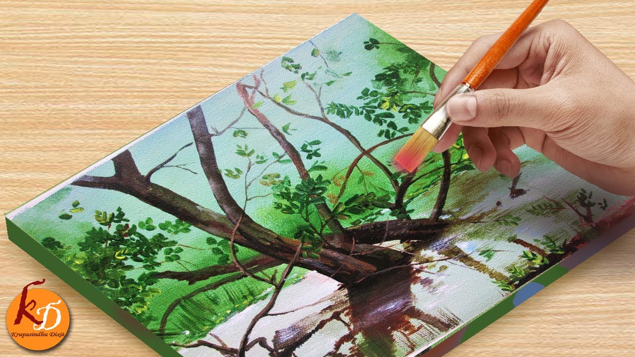 Acrylic Painting - REAL TIME Painting | Episode #070 - YouTube