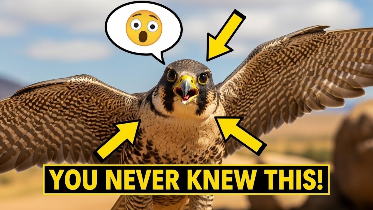 Peregrine Falcon: The Fastest Animal on Earth (240+ MPH Stoop!) - YouTube
