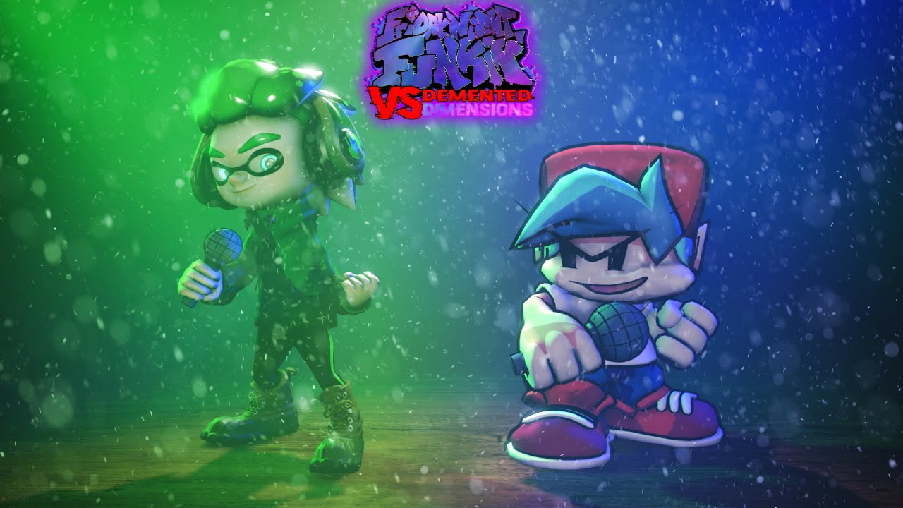 V.S. Demented Dimensions FNF Mod (Episode 1) - YouTube