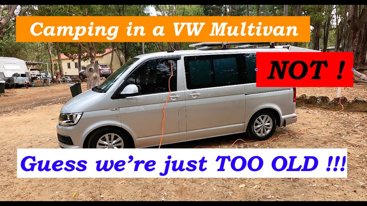 Camping in a VW Multivan (Pt 1) - YouTube