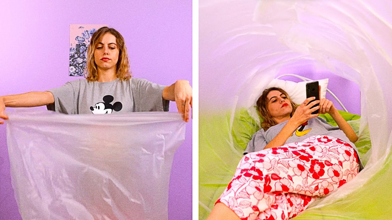 35 CRAZY COOL HACKS YOU CAN MAKE AT HOME - YouTube