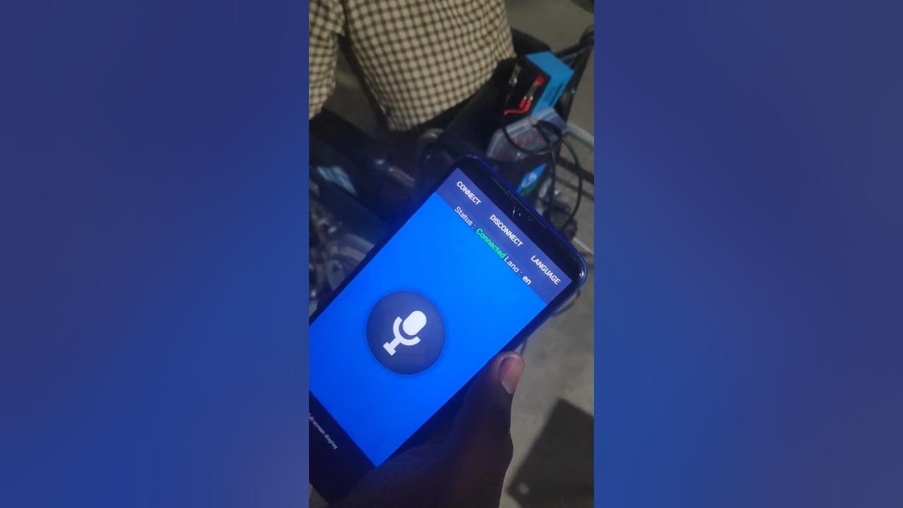 Voice control wheel chair - YouTube