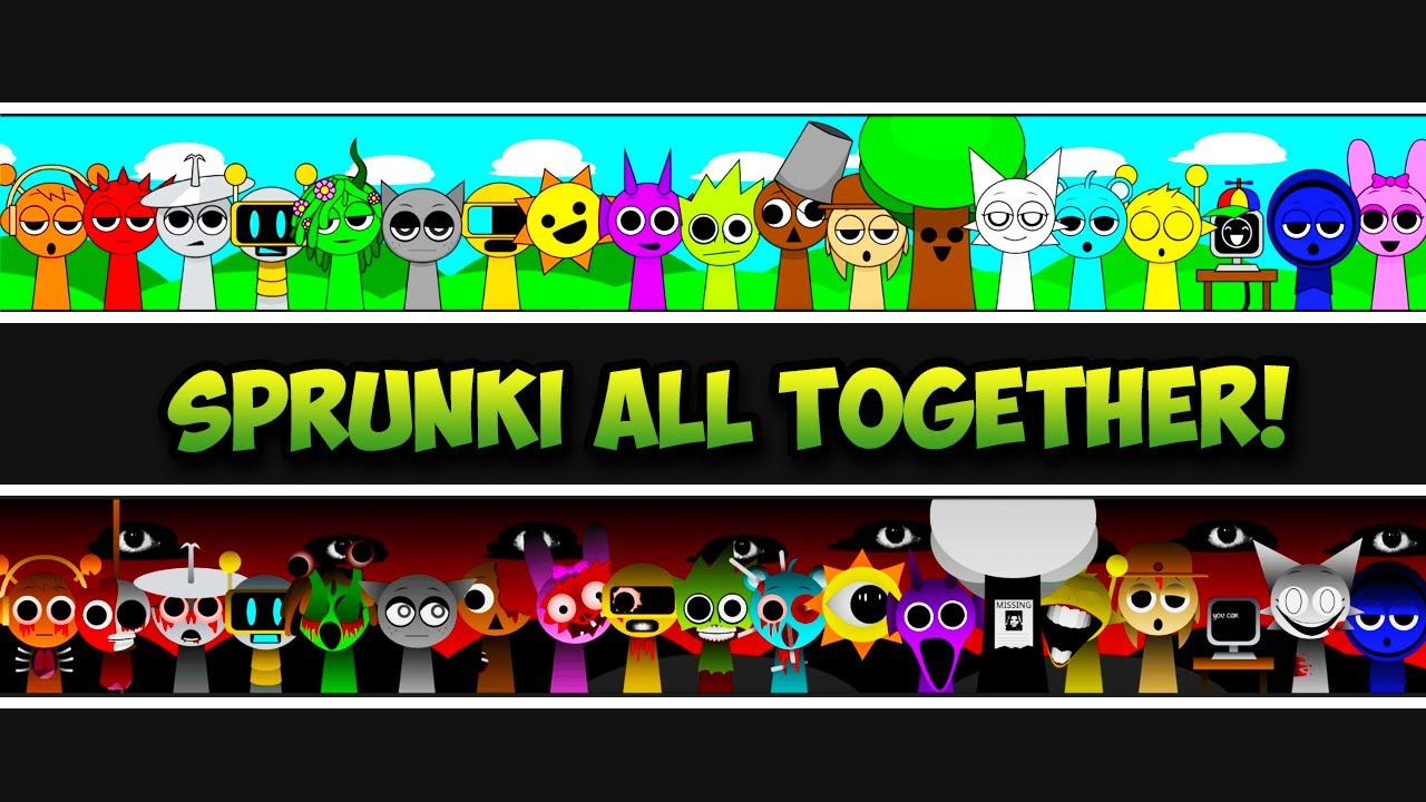 Incredibox Sprunki But All Characters Sings Together Mod (NEW MOD, NEW ...
