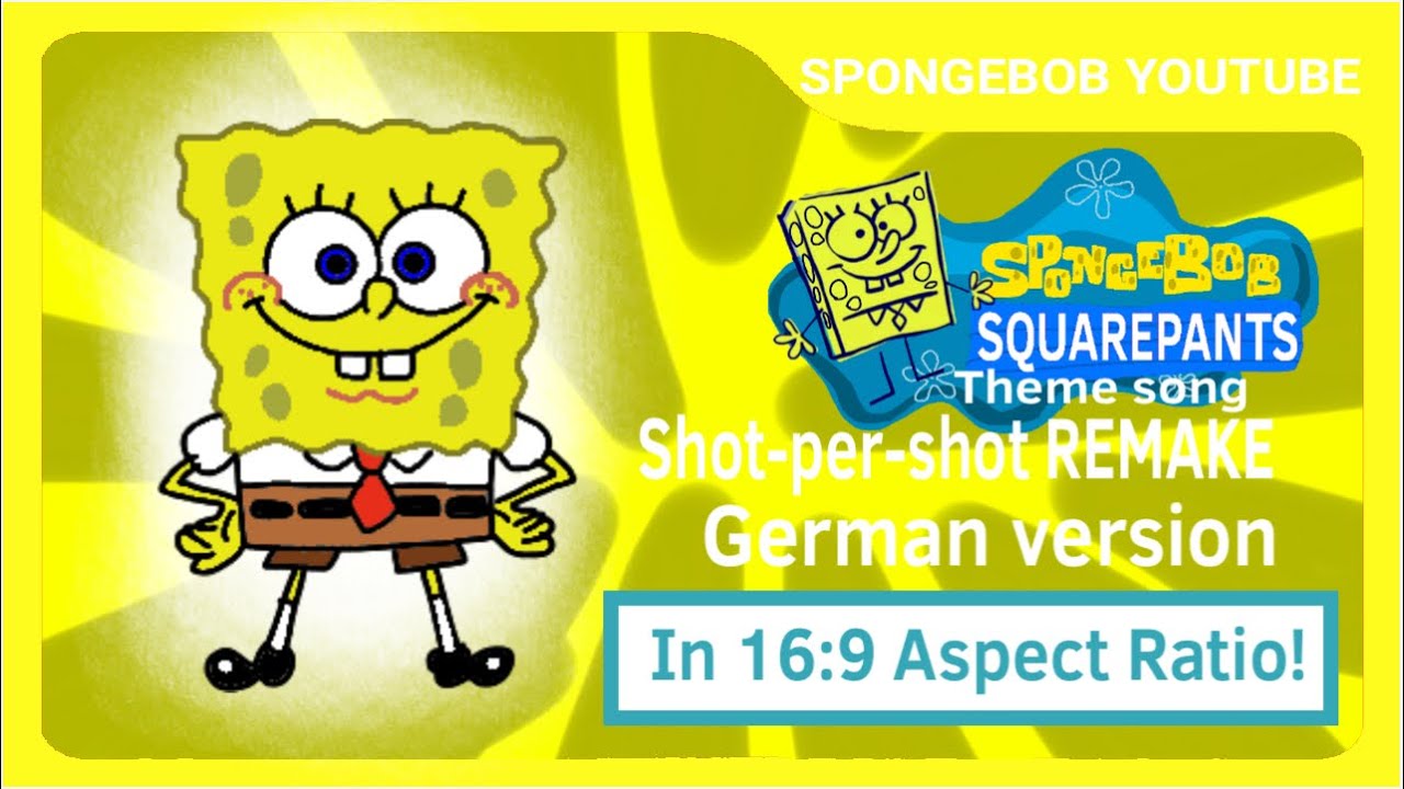 The SpongeBob Theme Song German Version - YouTube
