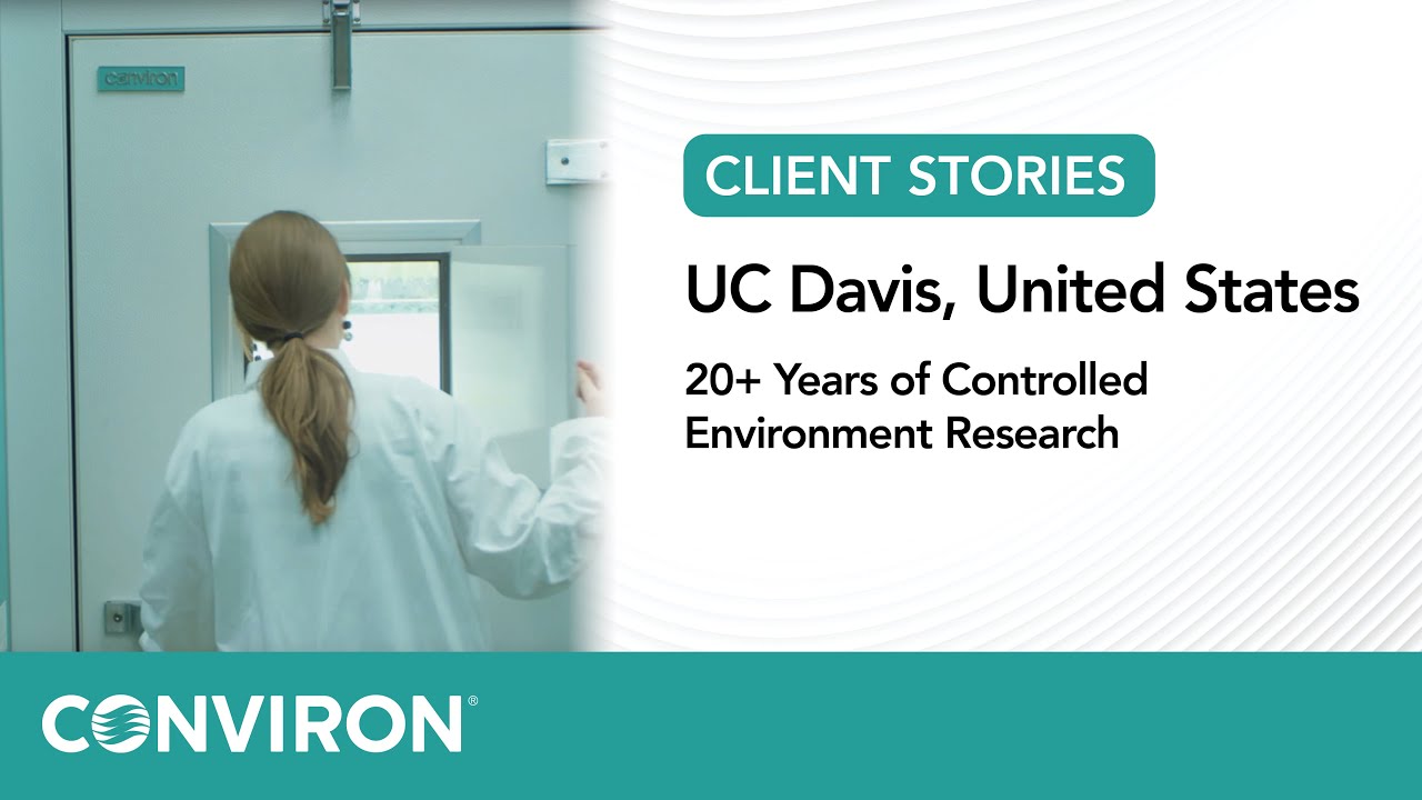 UC Davis, USA, 20 Years of Controlled Environment Research - YouTube