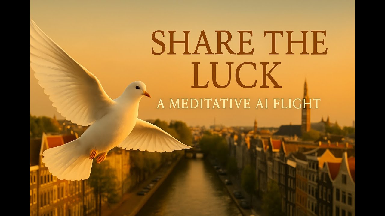 Share the Luck 🕊️ Send the Dove – Meditative AI Visual Journey - YouTube