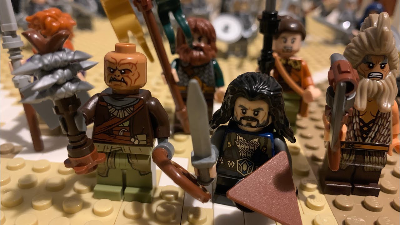 LEGO LOTR + Castle minifig Weapons Tutorial - YouTube